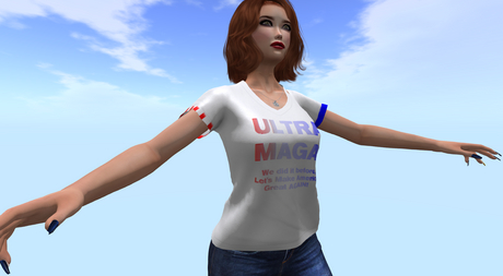 Second Life Marketplace - Women's Ultra MAGA T shirt